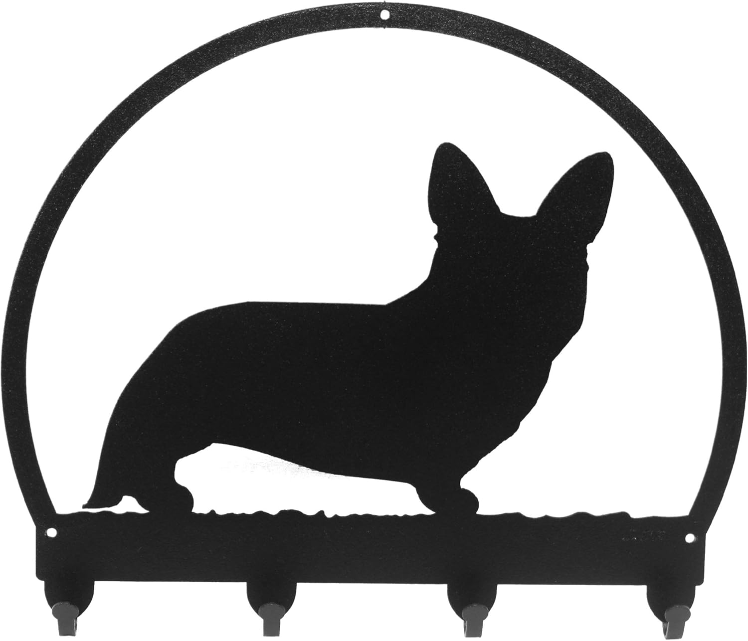 Amazon.com: SWEN Products Welsh Corgi Cardigan Metal Key Chain Hanger ...