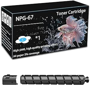 Amazon.com: High Yield NPG-67 Toner Cartridge Compatible for Canon imageRUNNER Advance C3020 ...