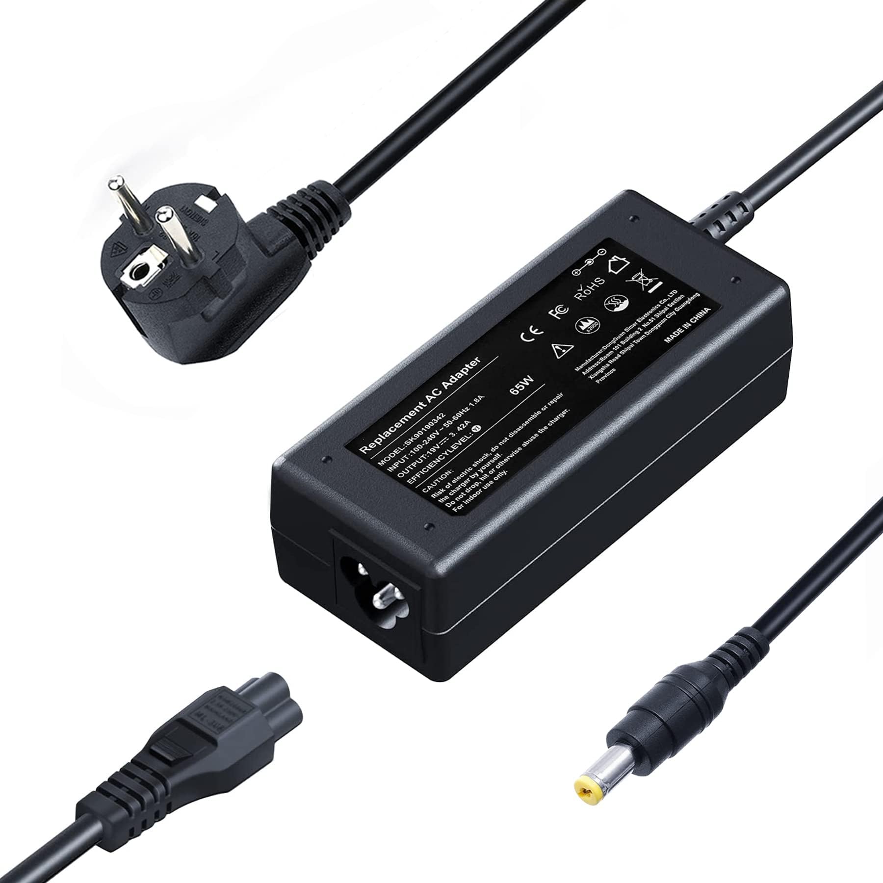 65W Laptop Ladekabel für Acer Aspire 1 3 5 E5-573 E5-575 E15 E1 E17 ES1 ...