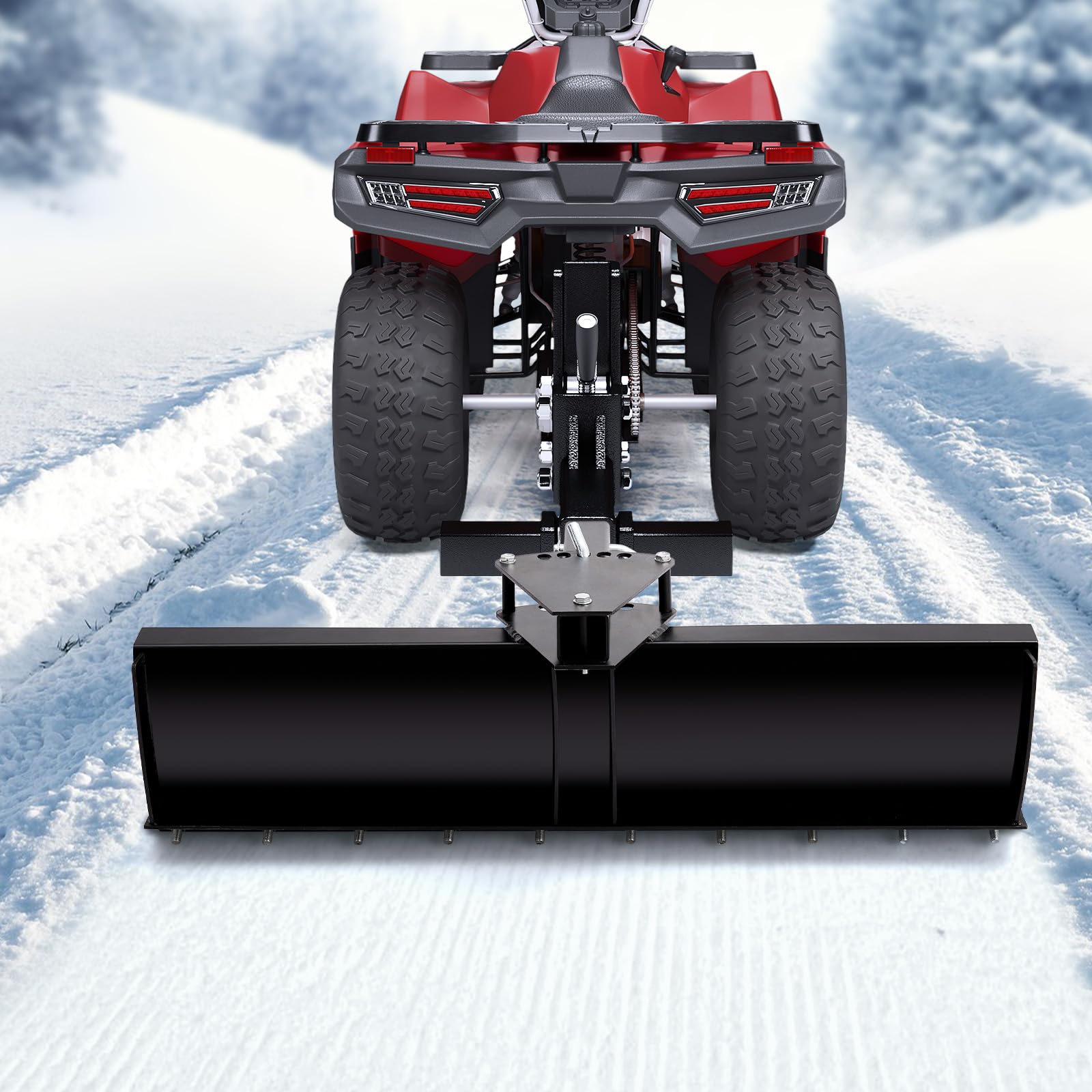 ATV/UTV 3-Position Blade, Impact Implements Scrape Blade, 5 Adjustable ...