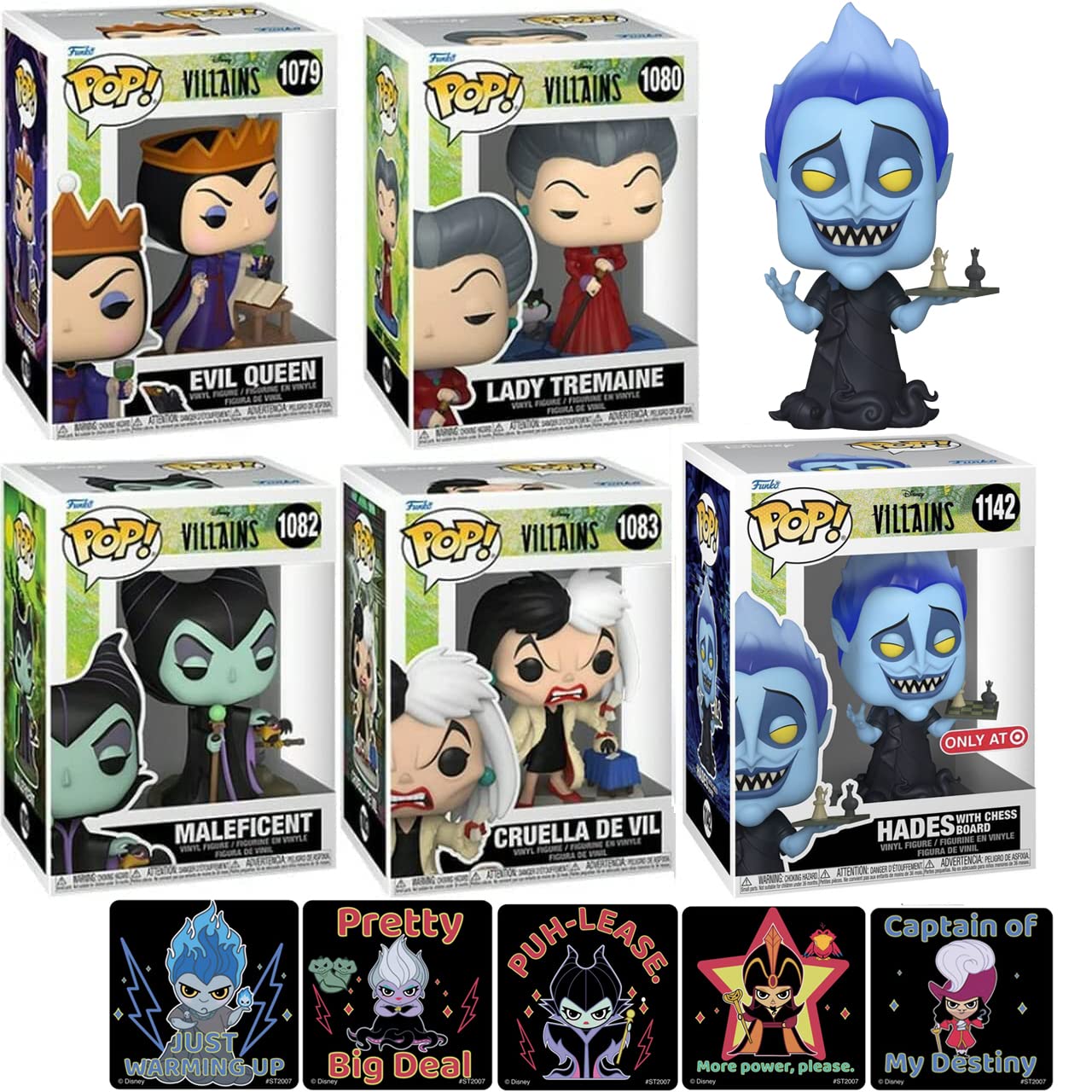 Big Deal Disney Villains Funko Exclusive Hades From Hercules Bundle ...