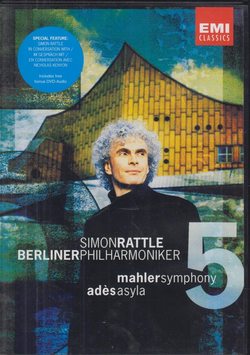Mahler: Symphony 5; Ades: Asyla [DVD]: Amazon.co.uk: Gustav Mahler, Sir ...