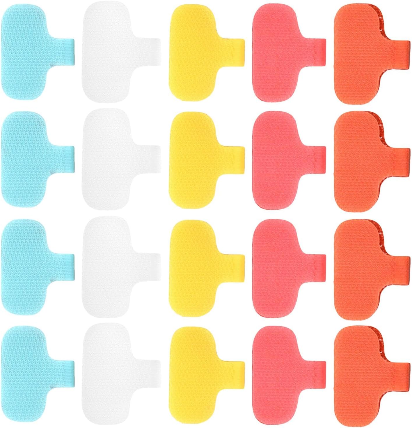 Wire Labels | 20pcs Write on Cord Label | Adhesive Cable Tags | Cables ...