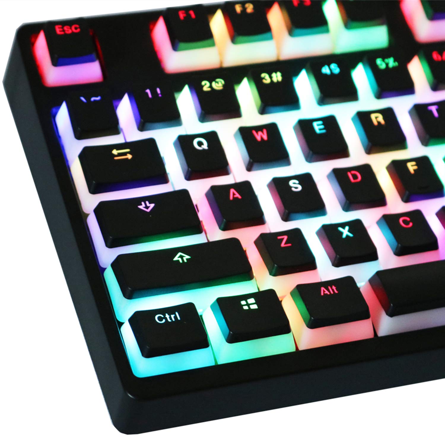 Buy Happy Balls PBT Keycaps Backlit Doubleshot Keycap Set OEM Profile ...