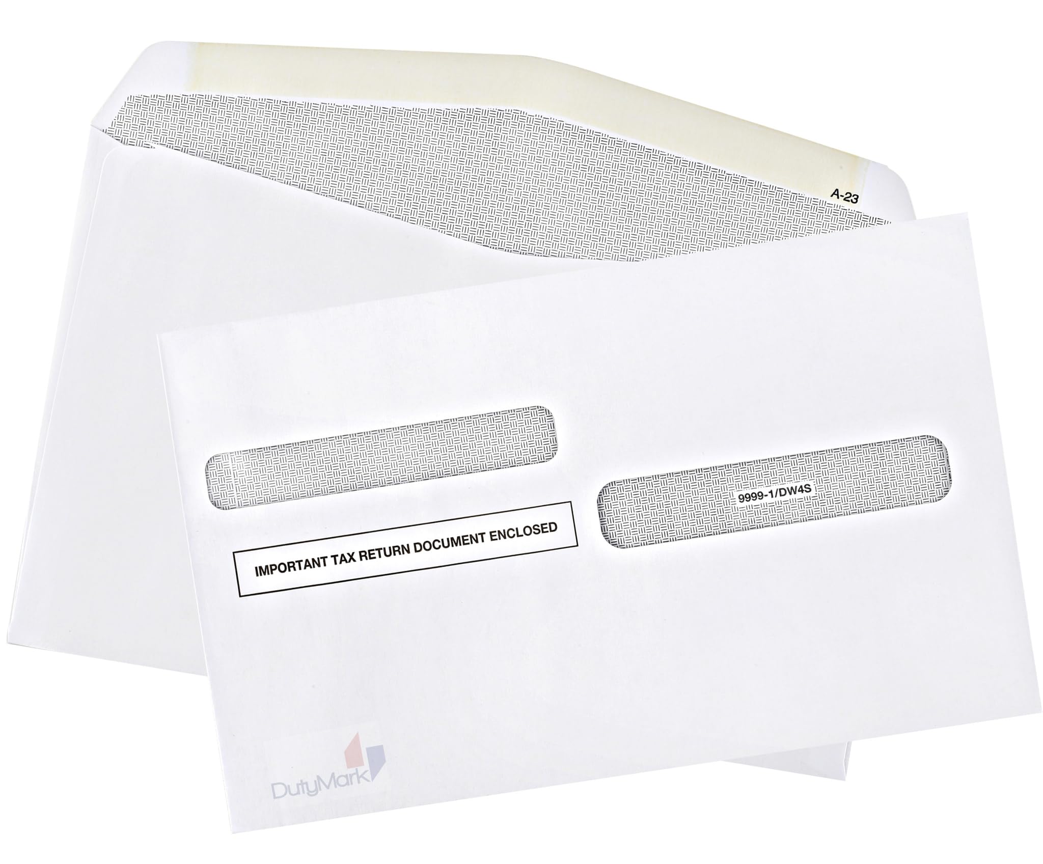Amazon.com : W2 Envelopes, Double Window Security Envelope Designed for ...
