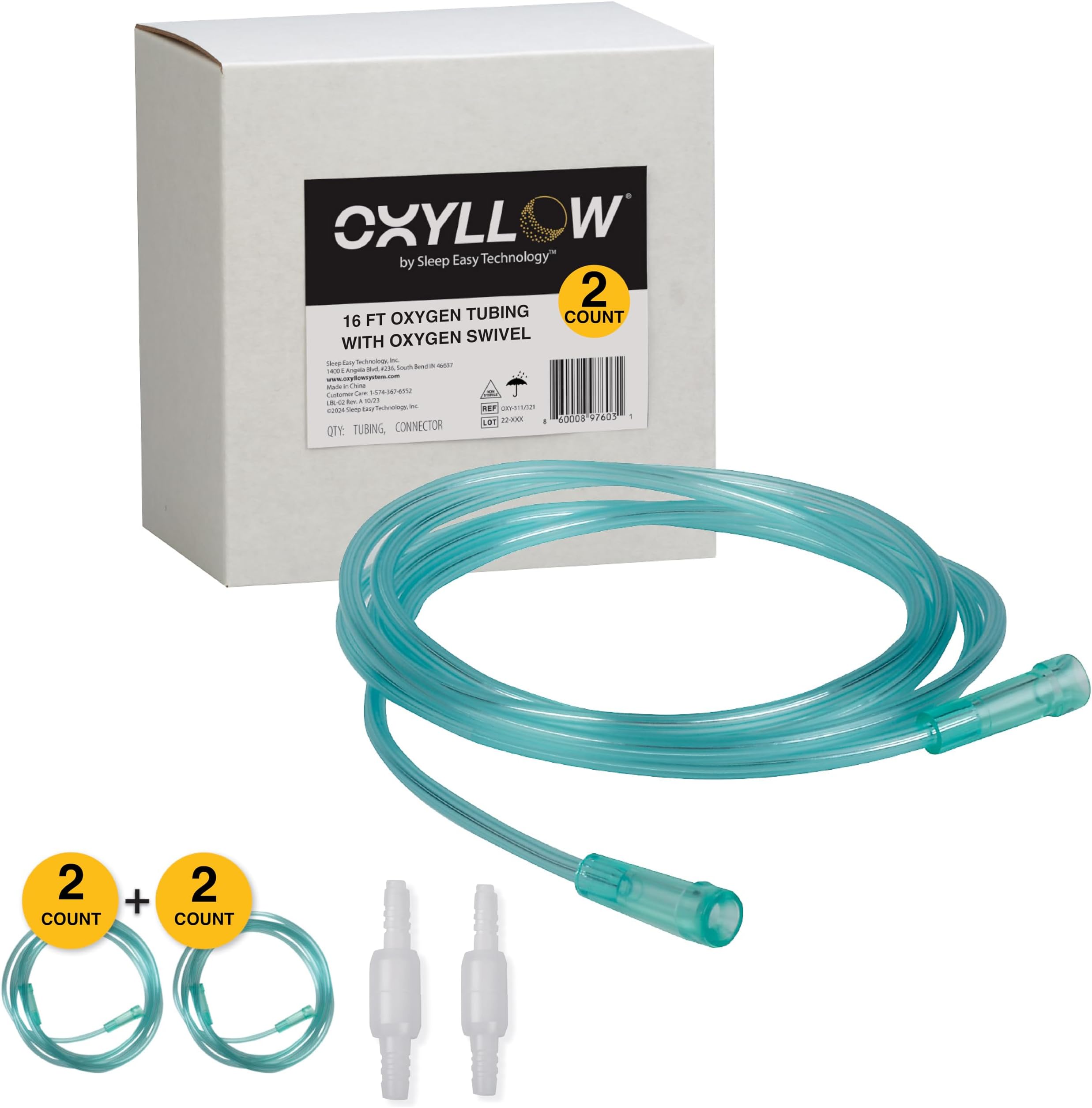 Amazon.com: Oxyllow Super-Soft Nasal Cannula | Gentle on Nose, Cheeks ...