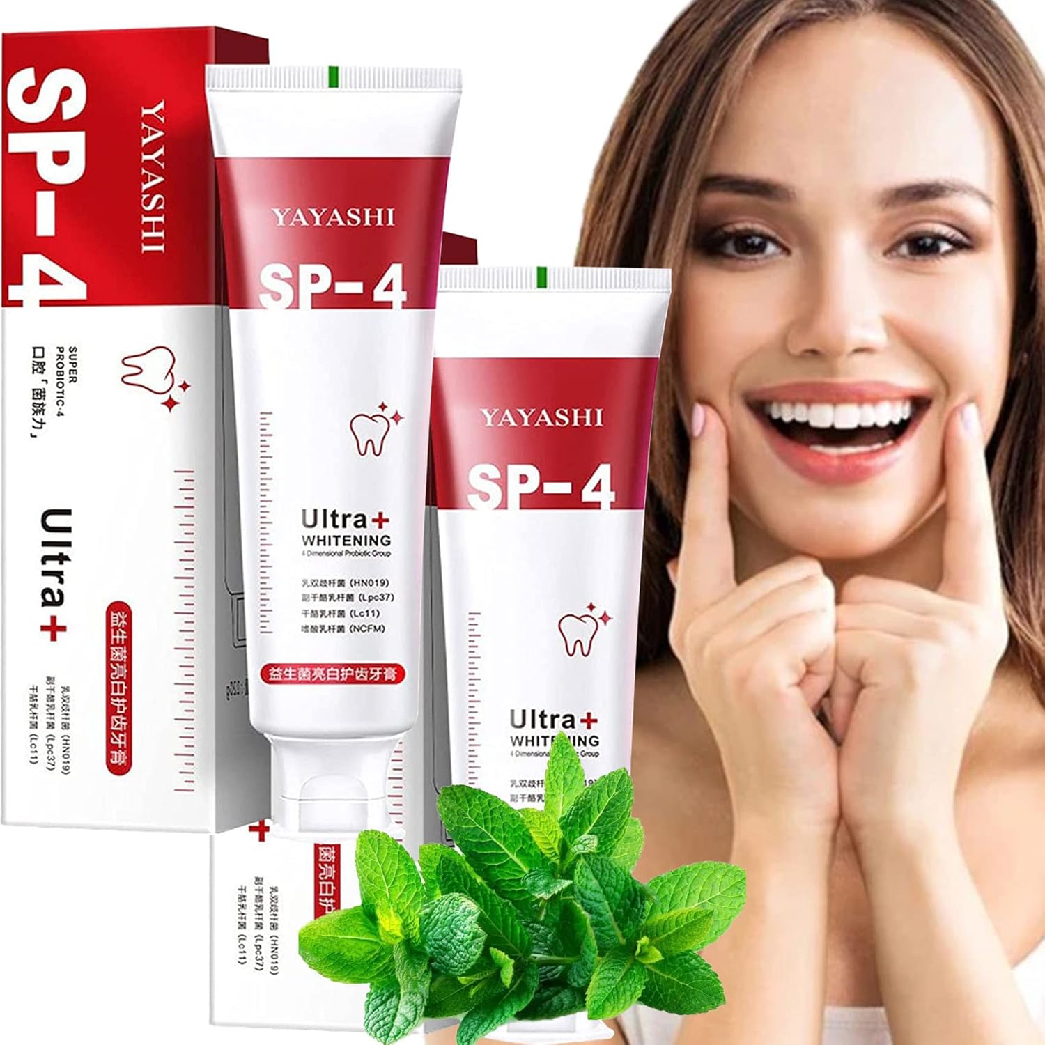 Amazon.com : Yayashi Sp-4 Toothpaste,Sip-4 Toothpaste,Sp-4 Probiotics ...