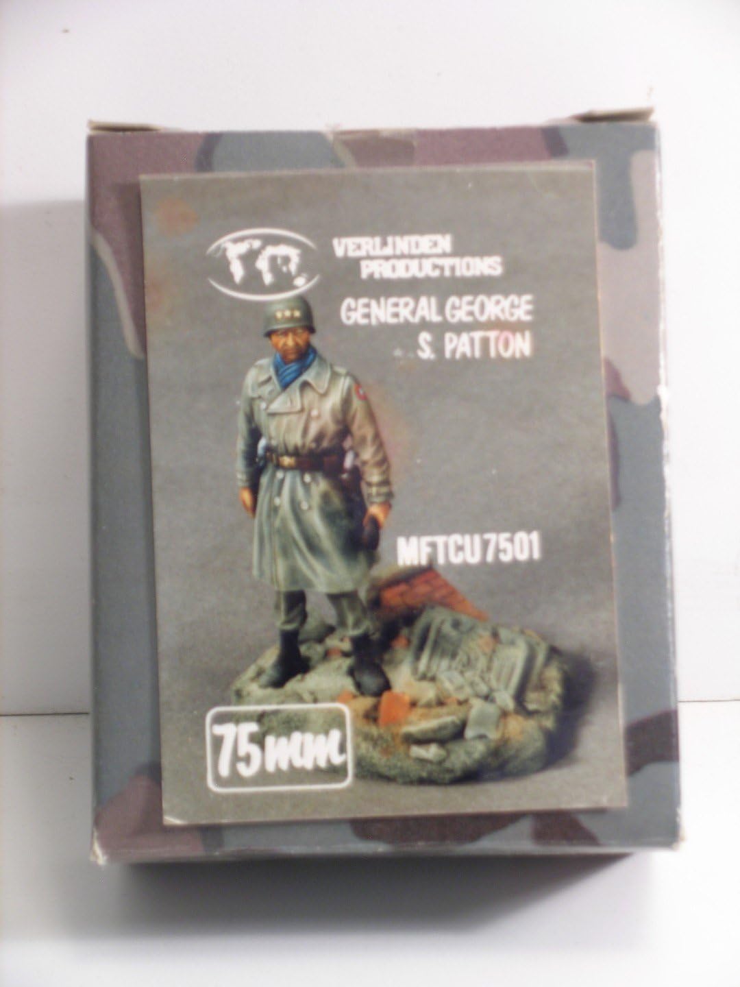 Amazon.com: Verlinden Productions-"General George S. Patton 75mm"-Resin ...