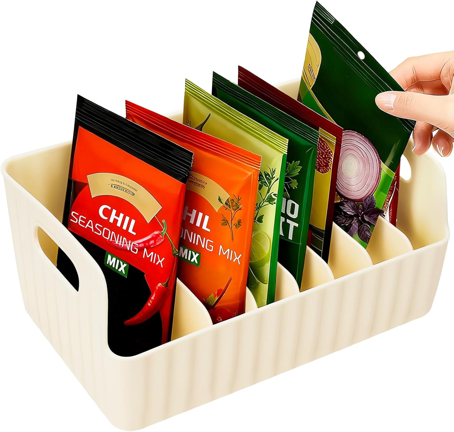 Amazon.com: Decorniqu Seasoning Packet Organizer with 7 Removable ...