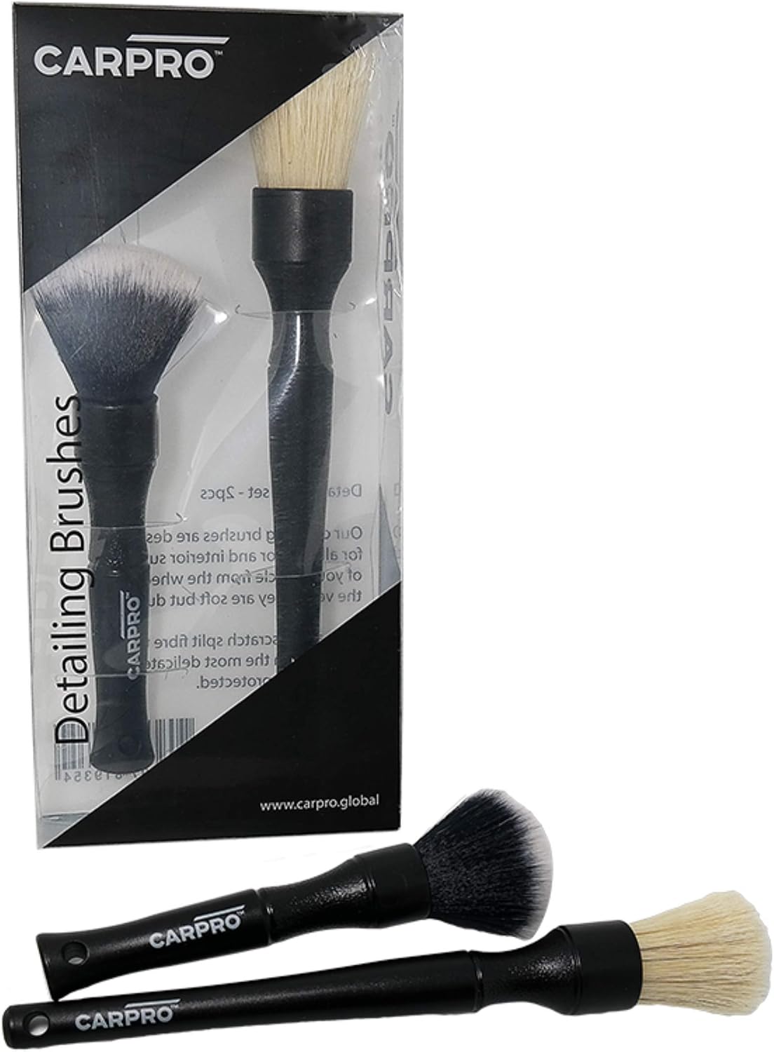 Generic CarPro Premium Detailing Brush Set Of 2 - Interior/Exterior ...