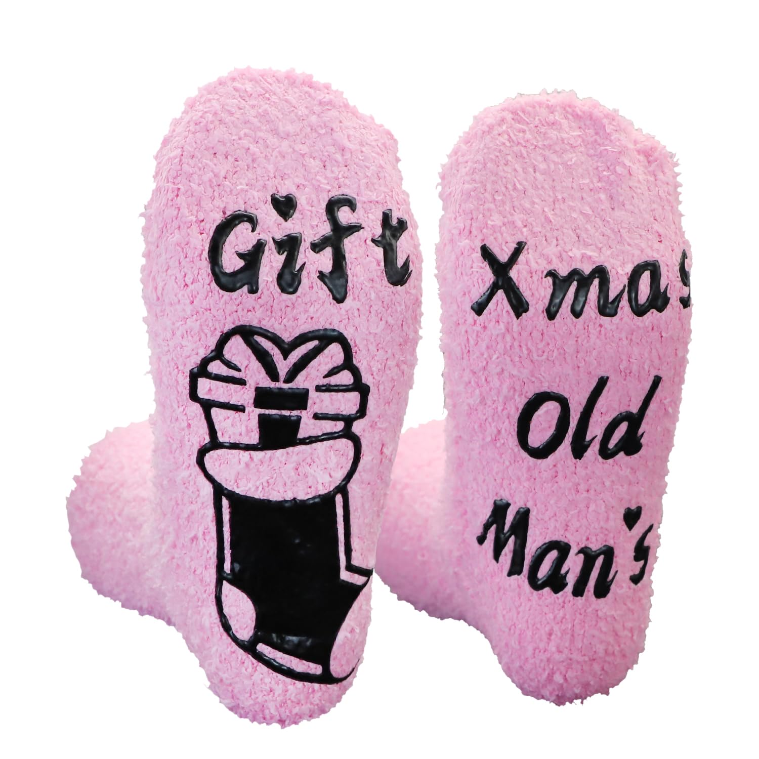 ALLY-MAGIC Christmas Fluffy Socks, Christmas Socks Fluffy Socks Womens ...