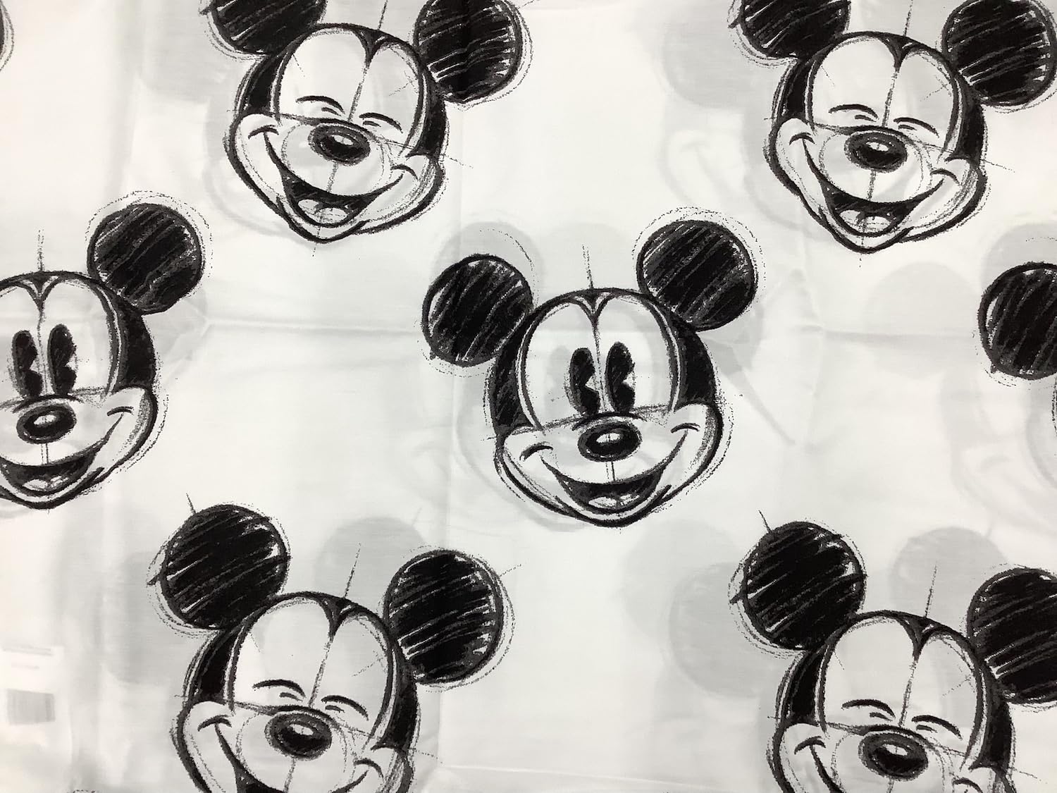 Croquis Du Visage De Mickey Mouse
