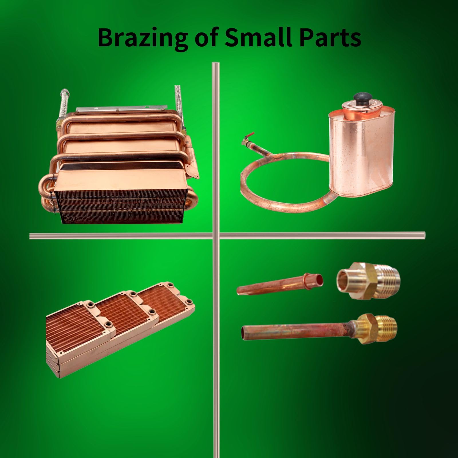 Snapklik.com : 25 Sticks Brazing Rods 5% Silver Solder BCuP-3 Welding ...