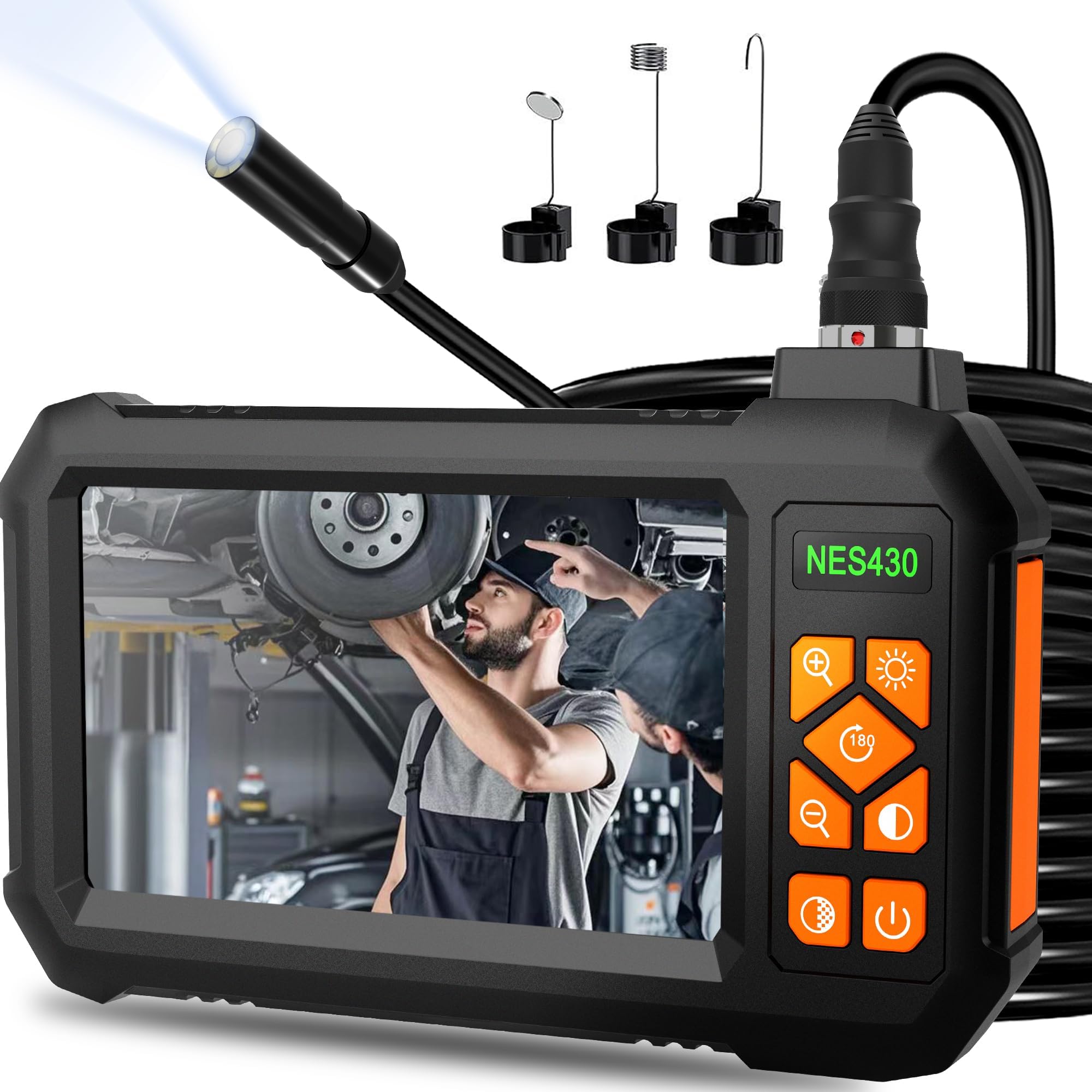 Amazon.com: WINWEND Endoscope Camera with Light - IP67 Waterproof ...