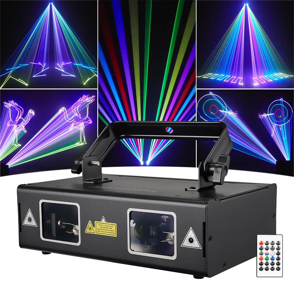 Amazon.com: Animation Laser Light DJ Light, WorldLite Stage Party Lazer ...