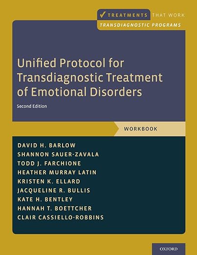 Amazon.com: Unified Protocol for Transdiagnostic Treatment of Emotional ...