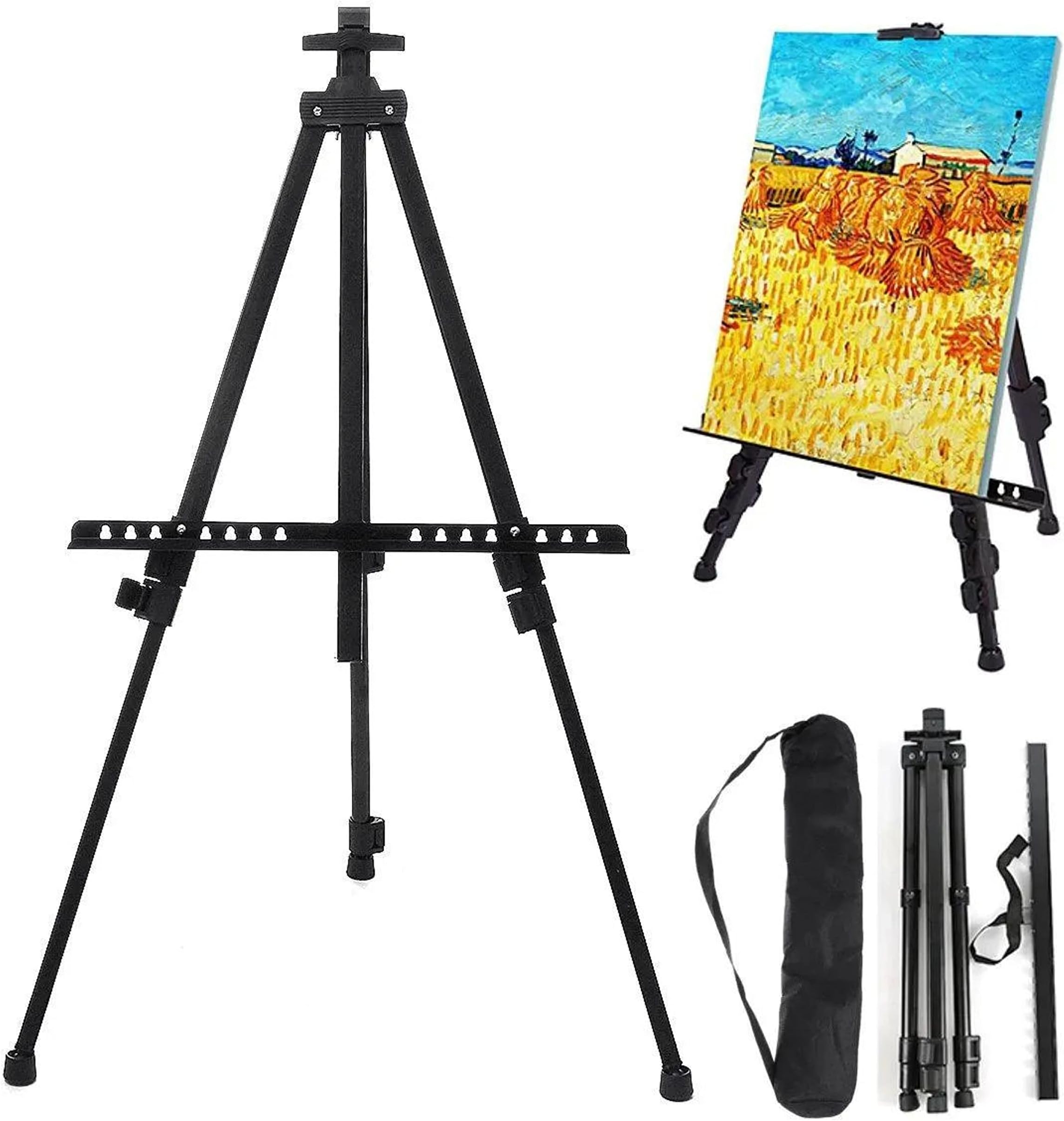 VAIIGO Display Easel for Wedding Sign, Portable Folding Easel Floor Art ...
