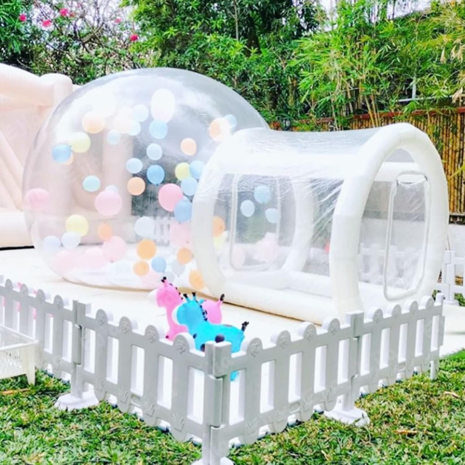 Inflatable Dome House Bubble House/Camping Tent Wedding/Birthday Party ...