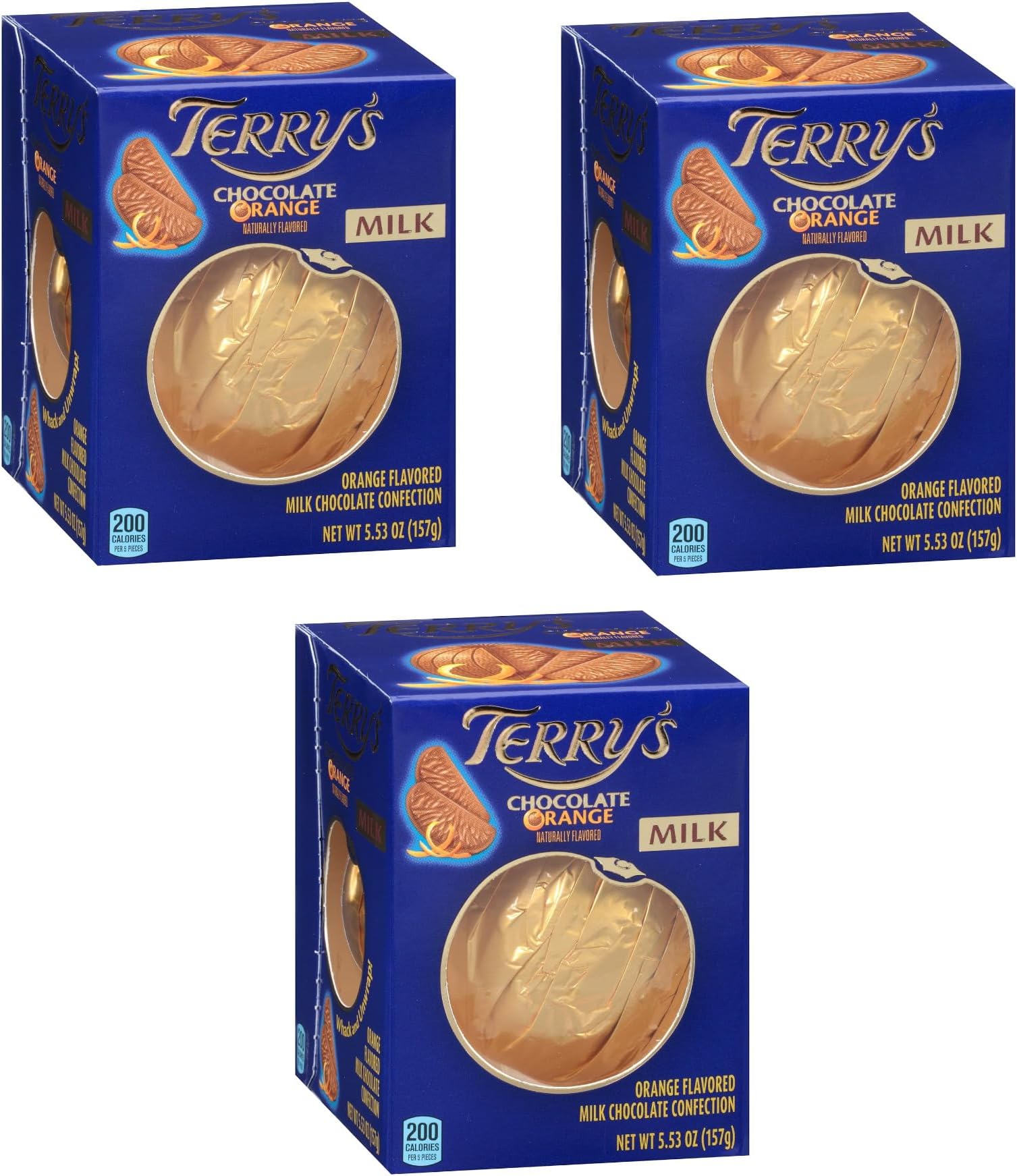 Amazon.com : Terry's Chocolate Orange - Milk (157g) : Chocolate ...