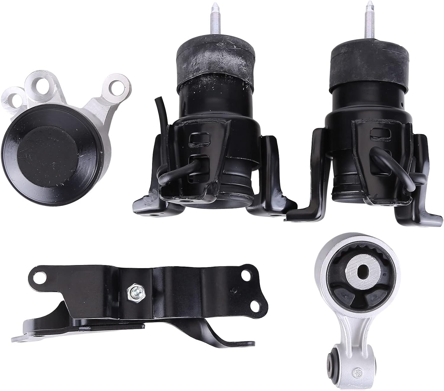 Engine & Transmission Mounts Kit 9806,Wooauto Rear/Front /Front Right ...