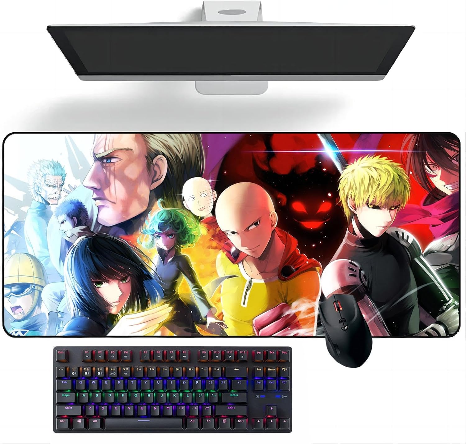 Amazon.com: ZEKYGPP Anime Mouse pad One-Punch Man Anime Mouse Pads ...