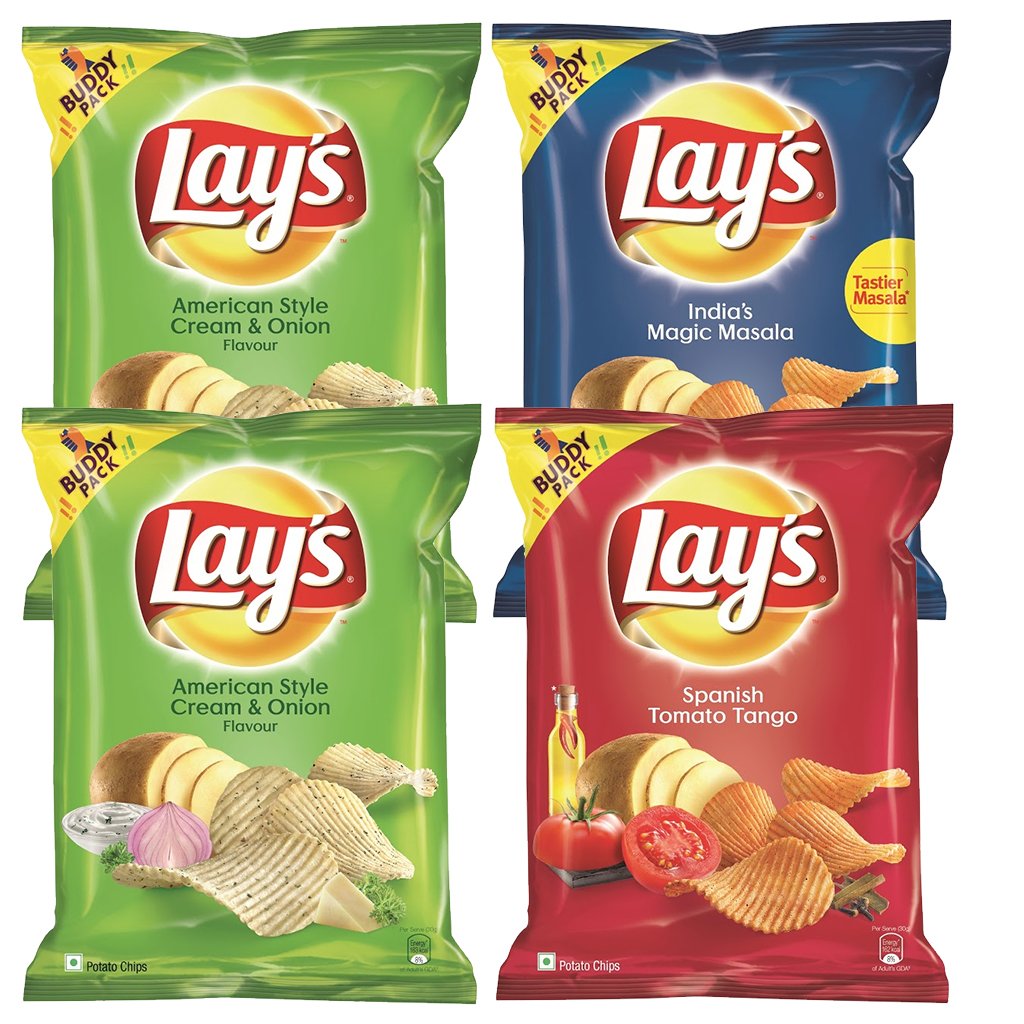 Lay's Weekend Starter Pack, 208g : Amazon.in: Grocery & Gourmet Foods