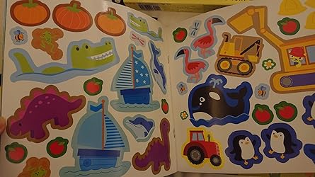 Amazon.com: My First Early-Learning Sticker Books Boxed Set (My Little ...