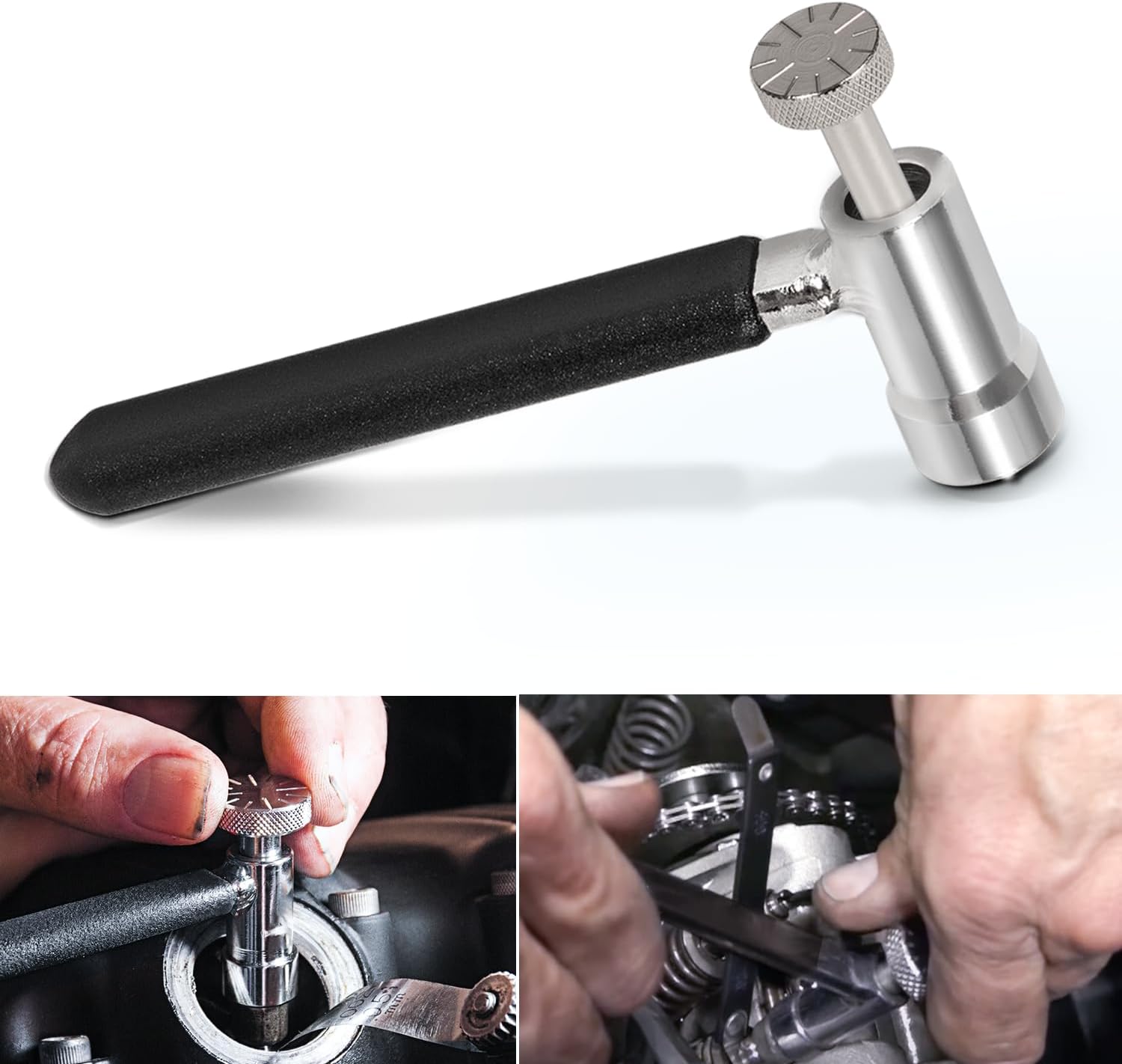 Amazon.com: KiWAV Tappet Valve Adjustment Wrench Tool Set Timing Chrome ...