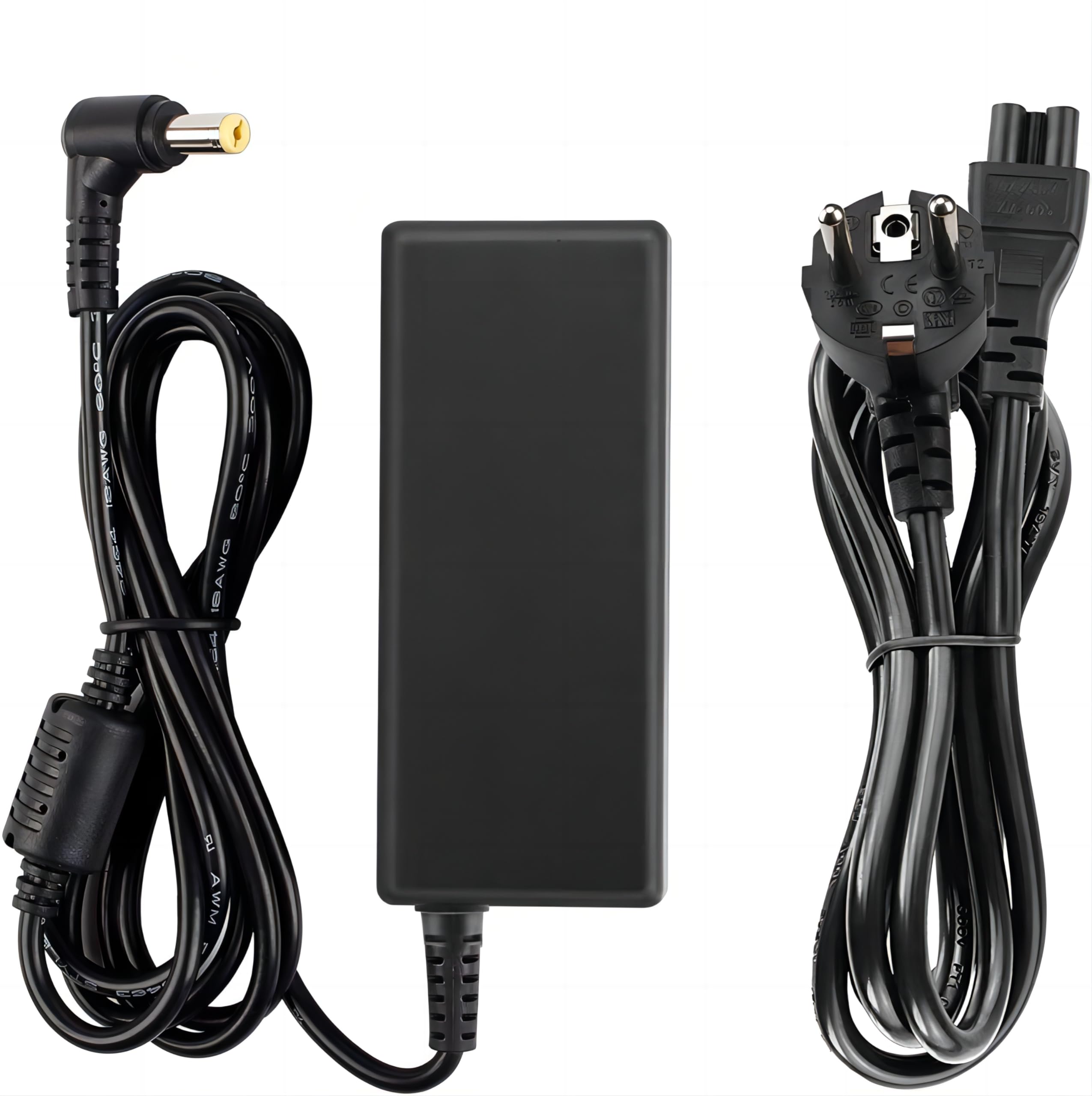 Netzteil für Acer Laptop 19V 3,42A 65W Notebook Laptop Ladekabel für ...