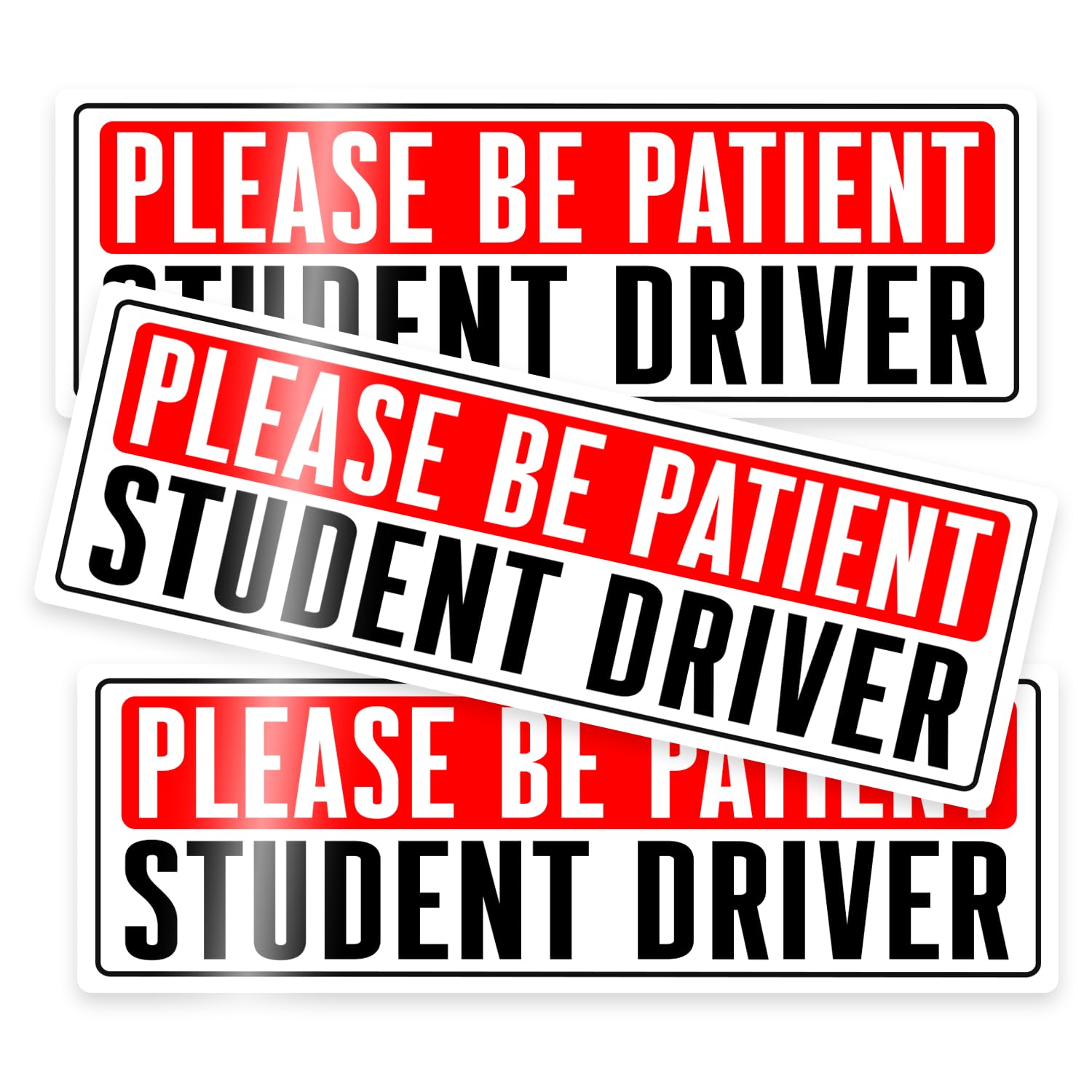 Amazon.com: Student Driver Sticker - New Driver Sticker, Removable New ...