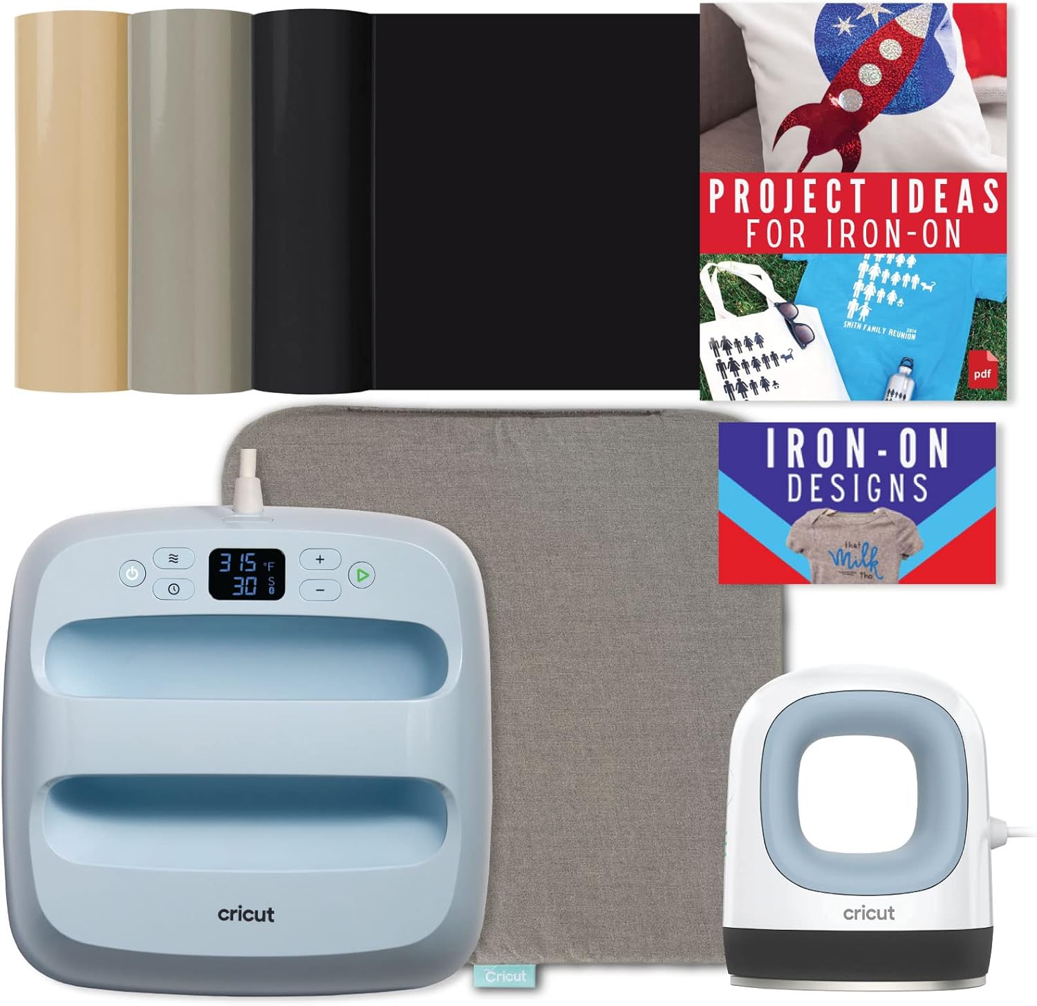 Amazon.com: Cricut EasyPress 3 9x9 Heat Press Machine with Heat ...