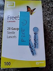 Amazon.com: Freestyle Lancets 100 pack with Free Gentle Touch MINI ...