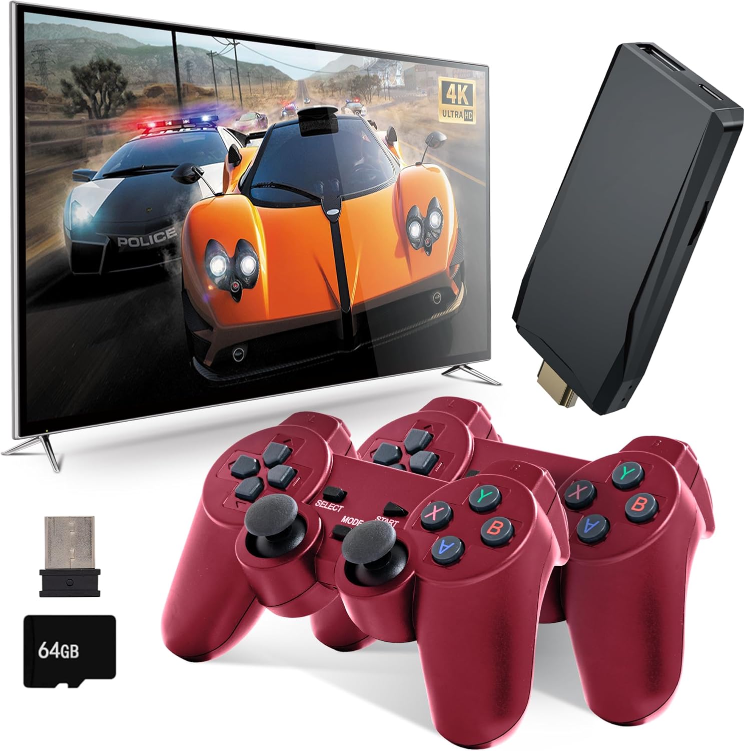 Amazon.com: Wireless Retro Game Console, Nostalgia Stick Game, Retro ...