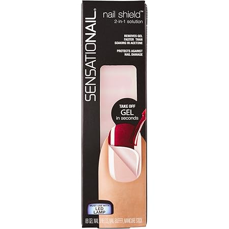 Amazon.com : SensatioNail Nail Shield 2-in-1 Nail Protection Solution ...
