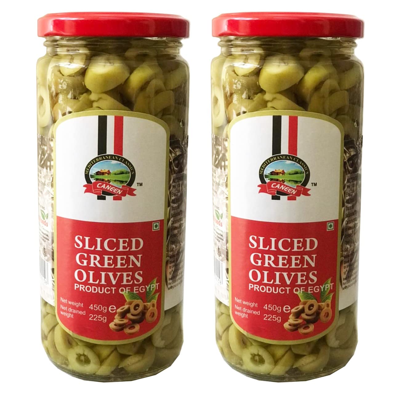 Sliced Green Olives Pizza