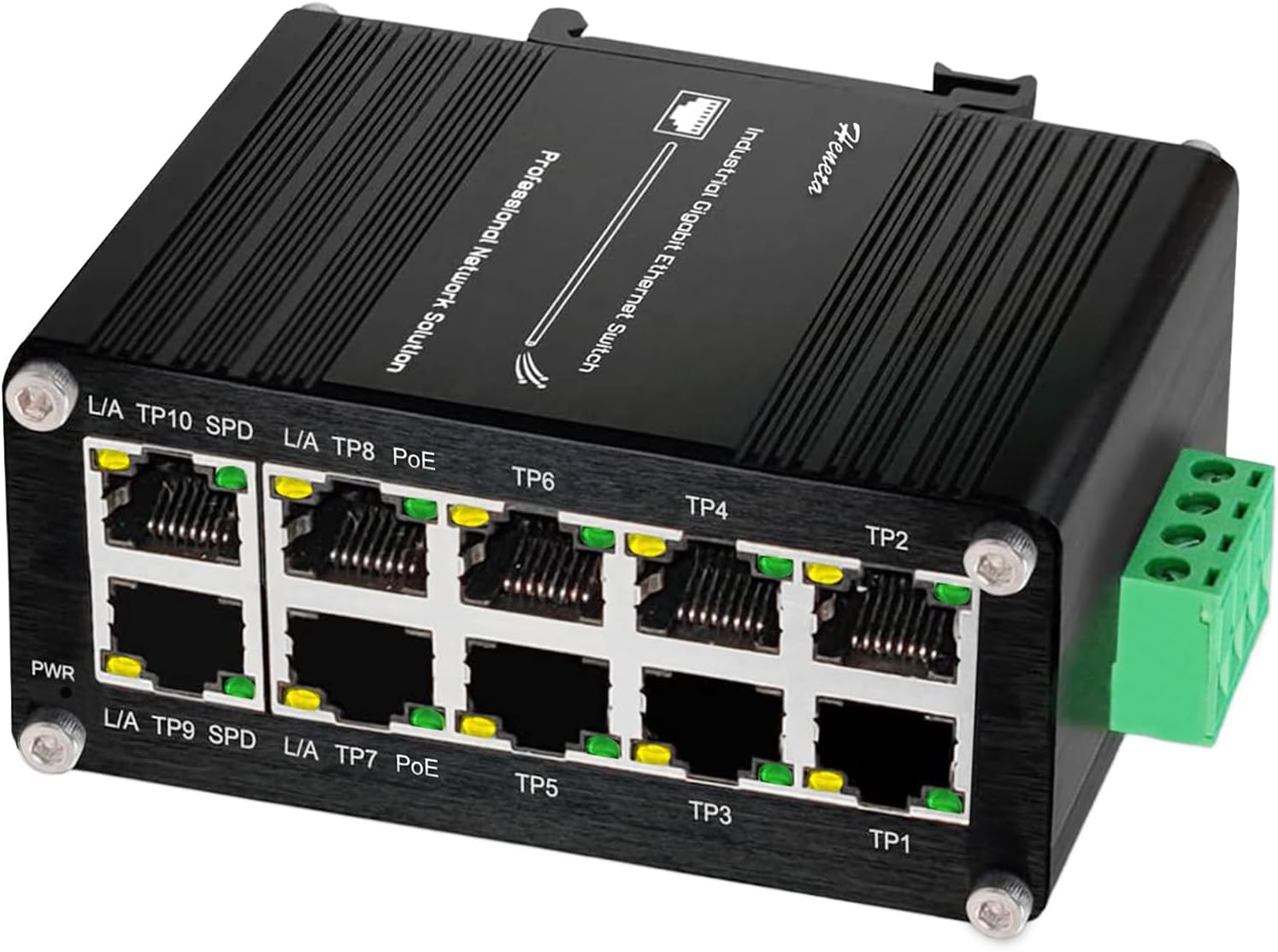 Amazon.com: BV-Tech 8 Port PoE Switch with 1 Gigabit Uplink and ...