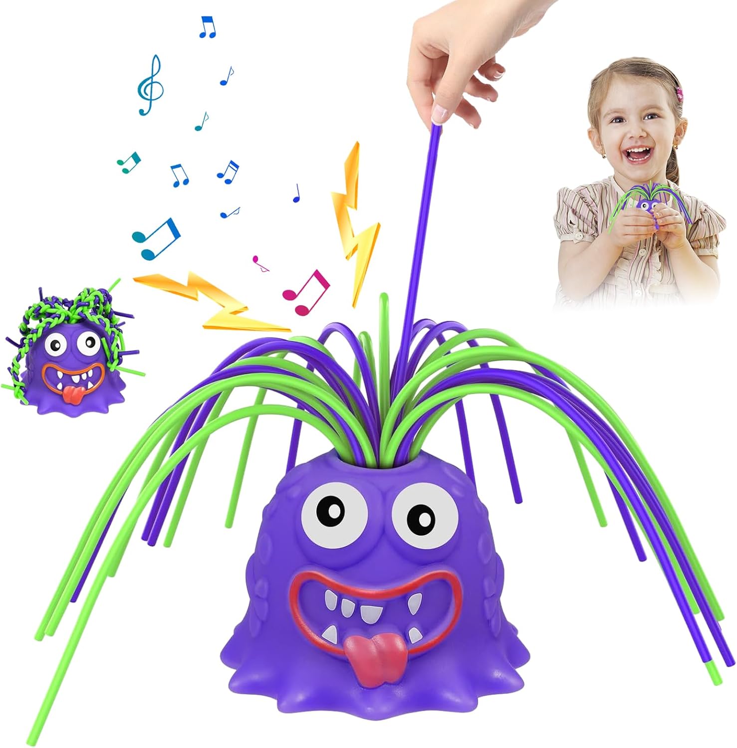 B Screaming Monster Squeeze Toys - Fun Stress Relief & Anti-Anxiety ...