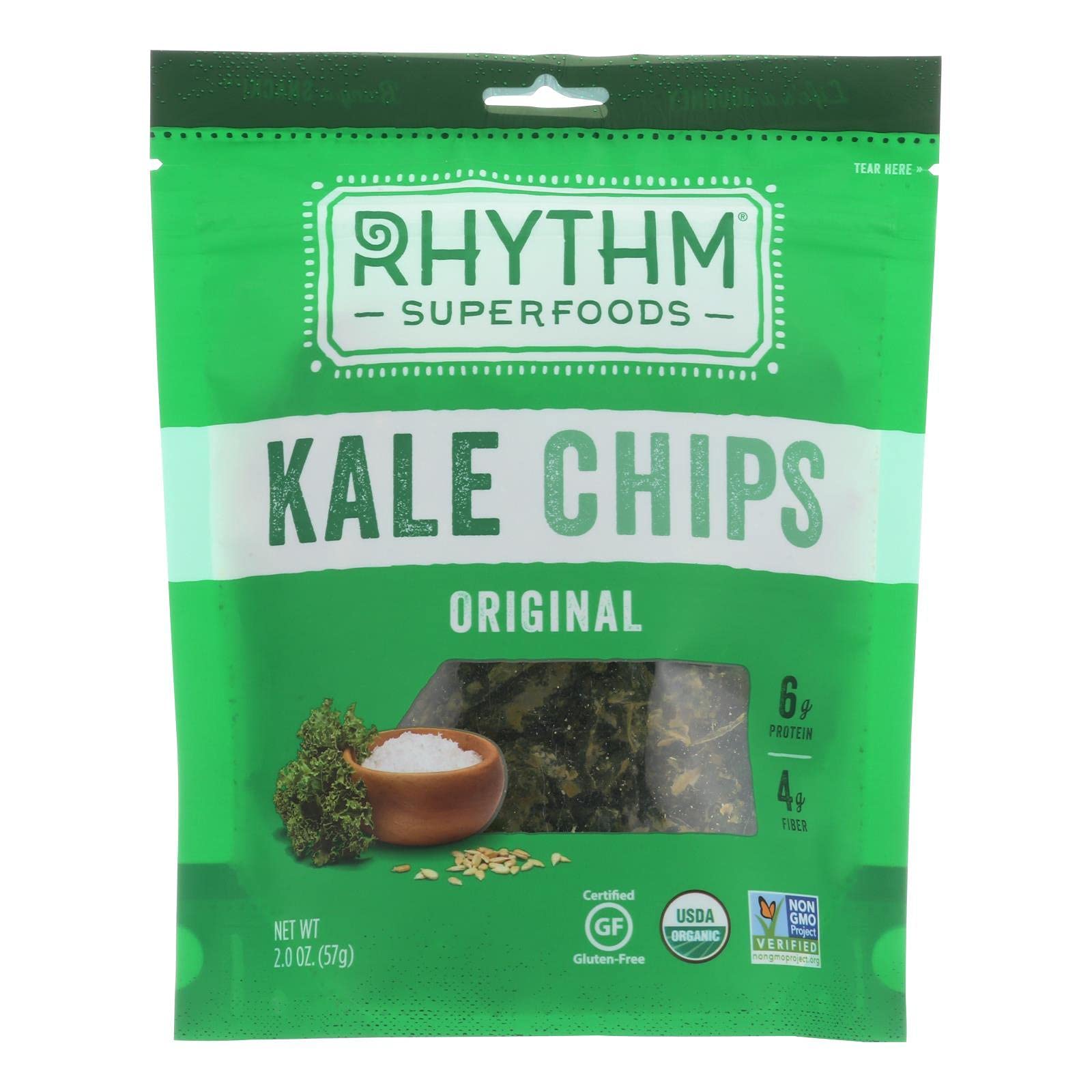 Kale Chips Packaged