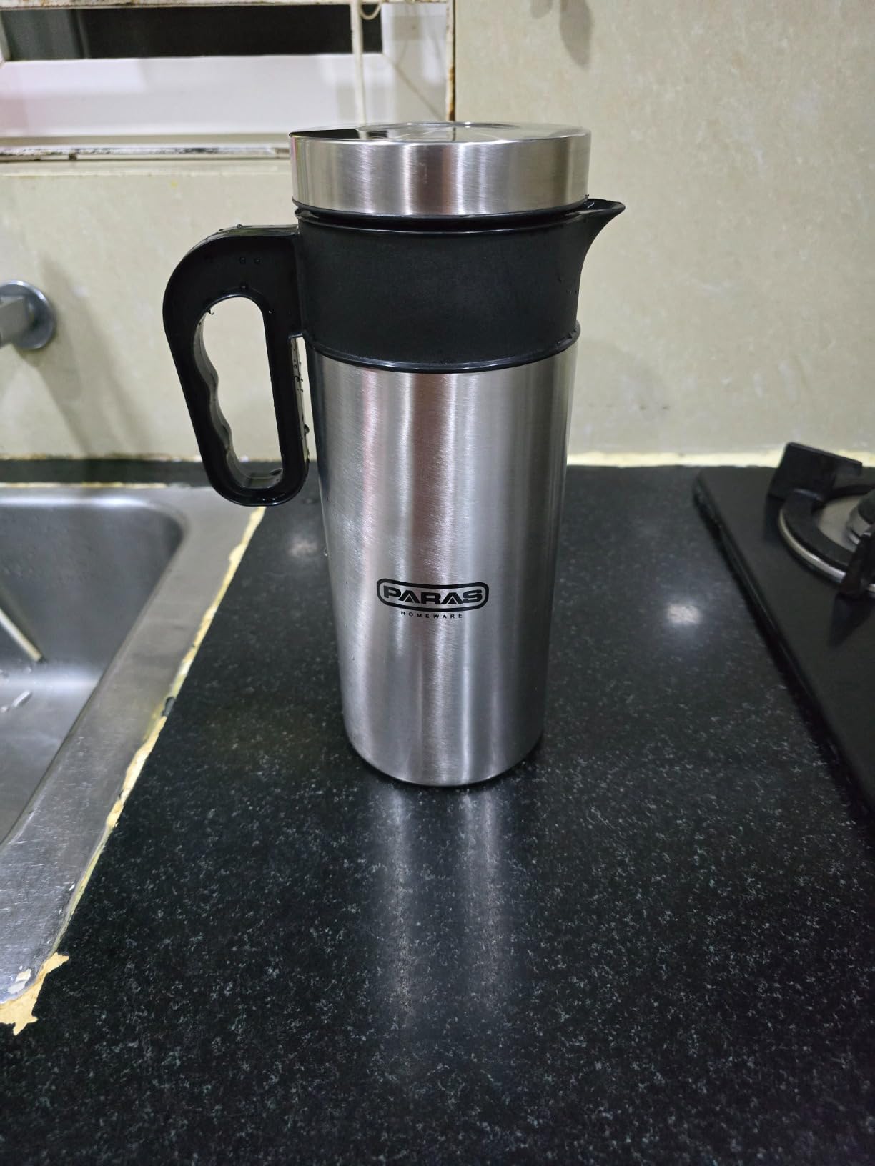 Paras Homeware Cosmo Insulated Steel Flask | Insulated Tea Pot Kettle ...