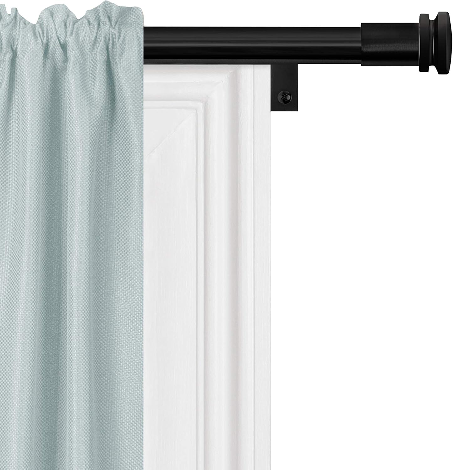 Amazon.com: Zenna Home Curtain Rods for Windows 48 to 120 Inches ...