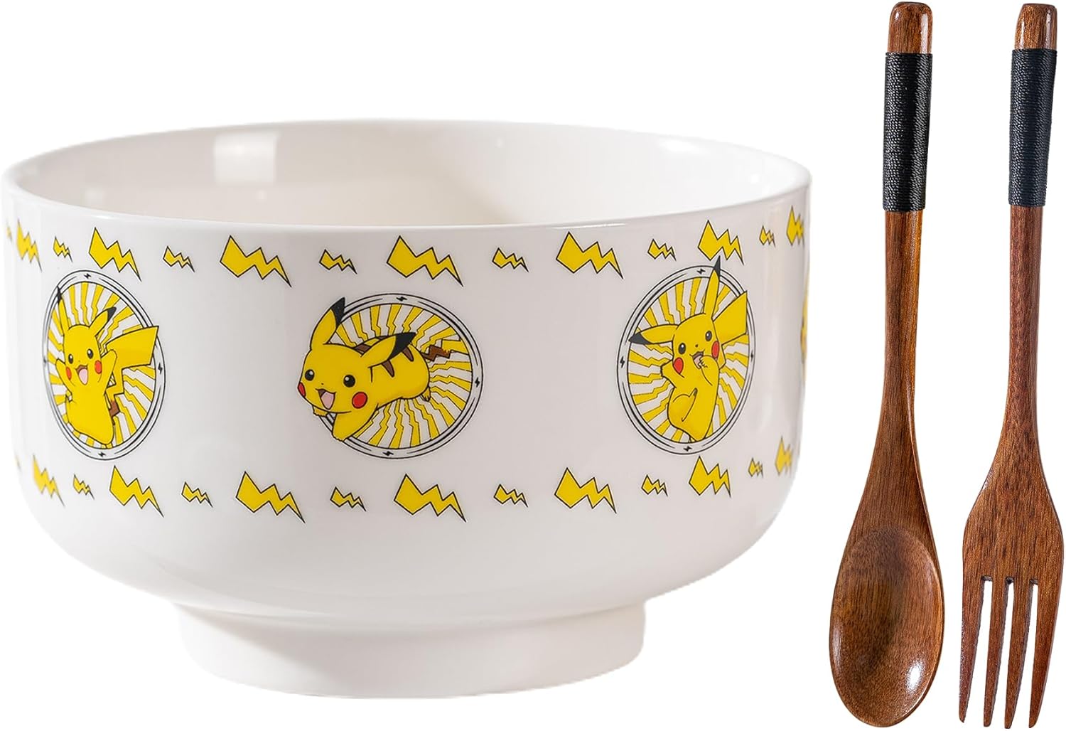 Amazon.com: GHKPLGER Japanese Cartoon Ceramic Ramen Bowl Set (Ramen ...