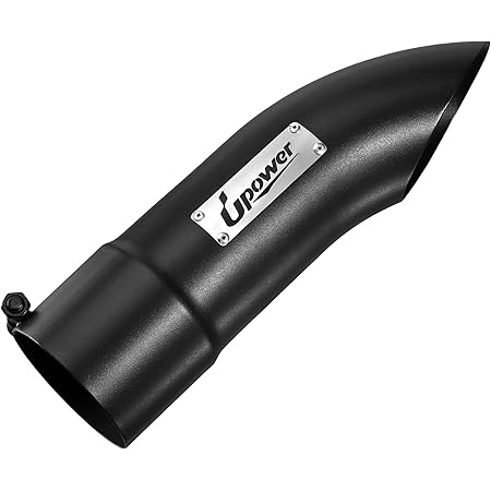 Amazon.com: Upower Diesel Exhaust Tip Turn Down 4 inch inlet 5" outlet ...