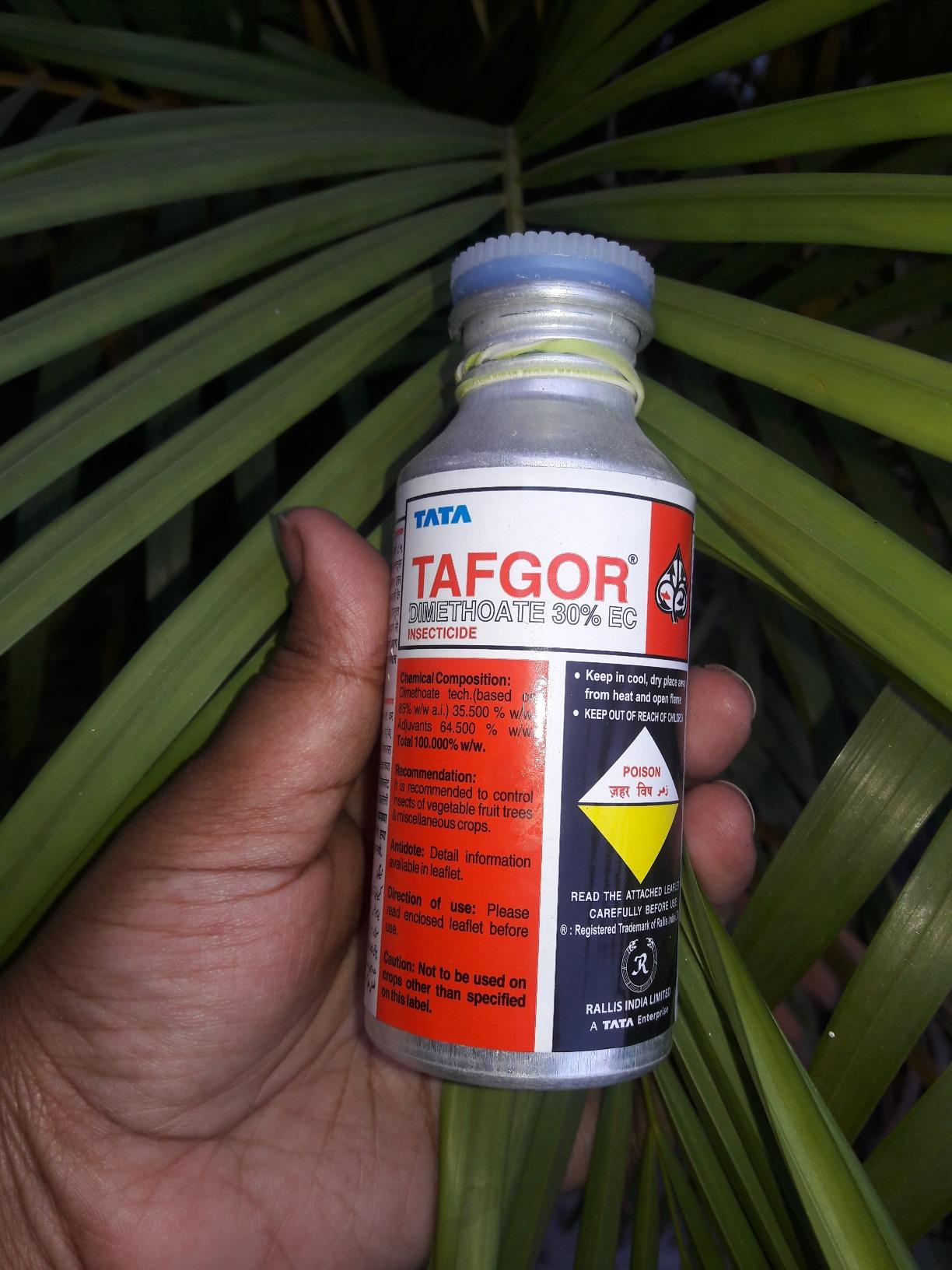 Tafgor TATA Dimethoate Insecticide, Pack of 1 L, Multicolor : Amazon.in ...