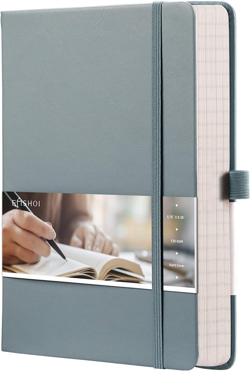 Amazon.com : EMSHOI College Ruled Notebook - 256 Numbered Pages A5 ...