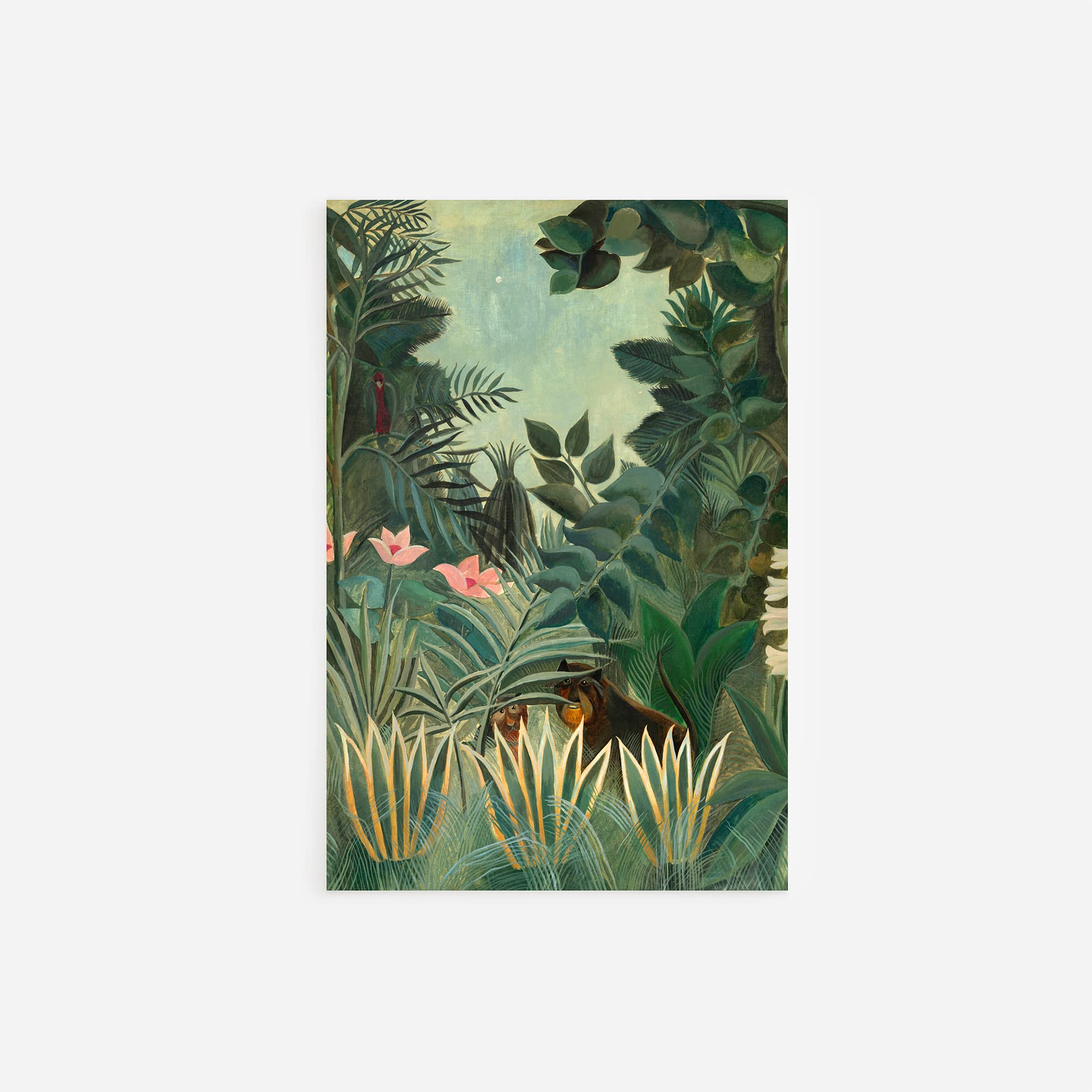 Henri Rousseau Equatorial Jungle By The