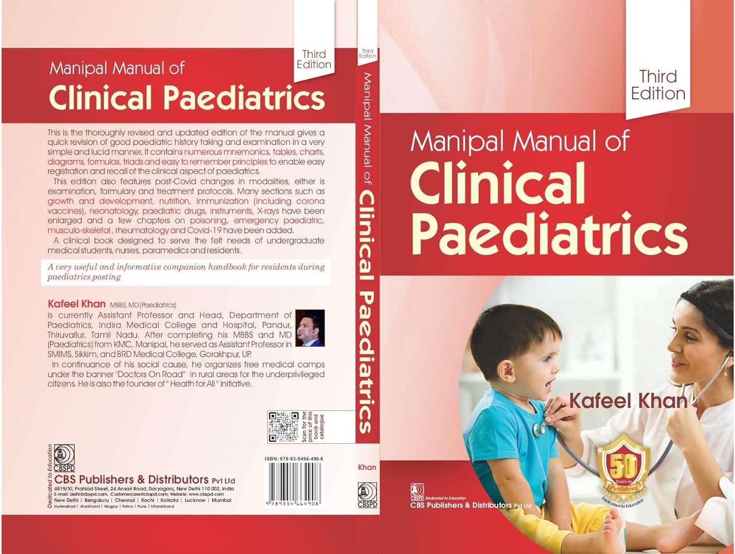 Buy Manipal Manual of Clinical Paediatrics 3rd Edition (PB- 2022) Book ...