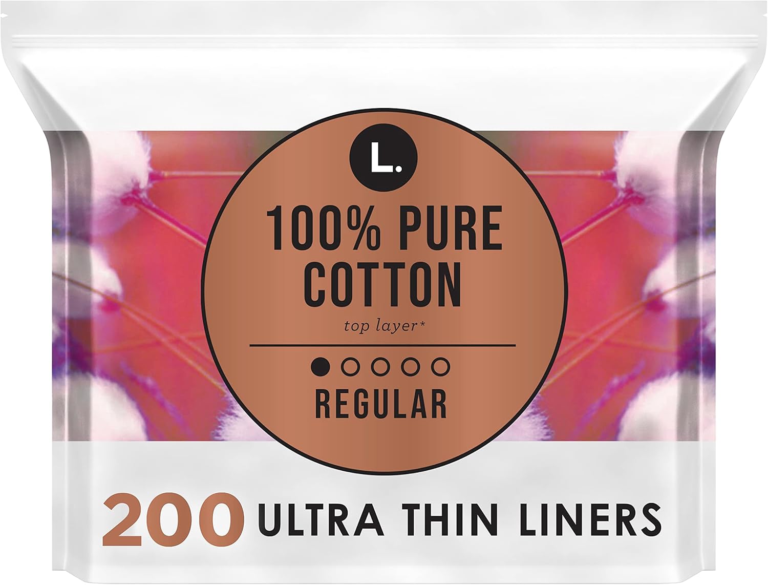 Amazon.com: L. Chlorine Free Ultra Thin Liners Regular Absorbency ...