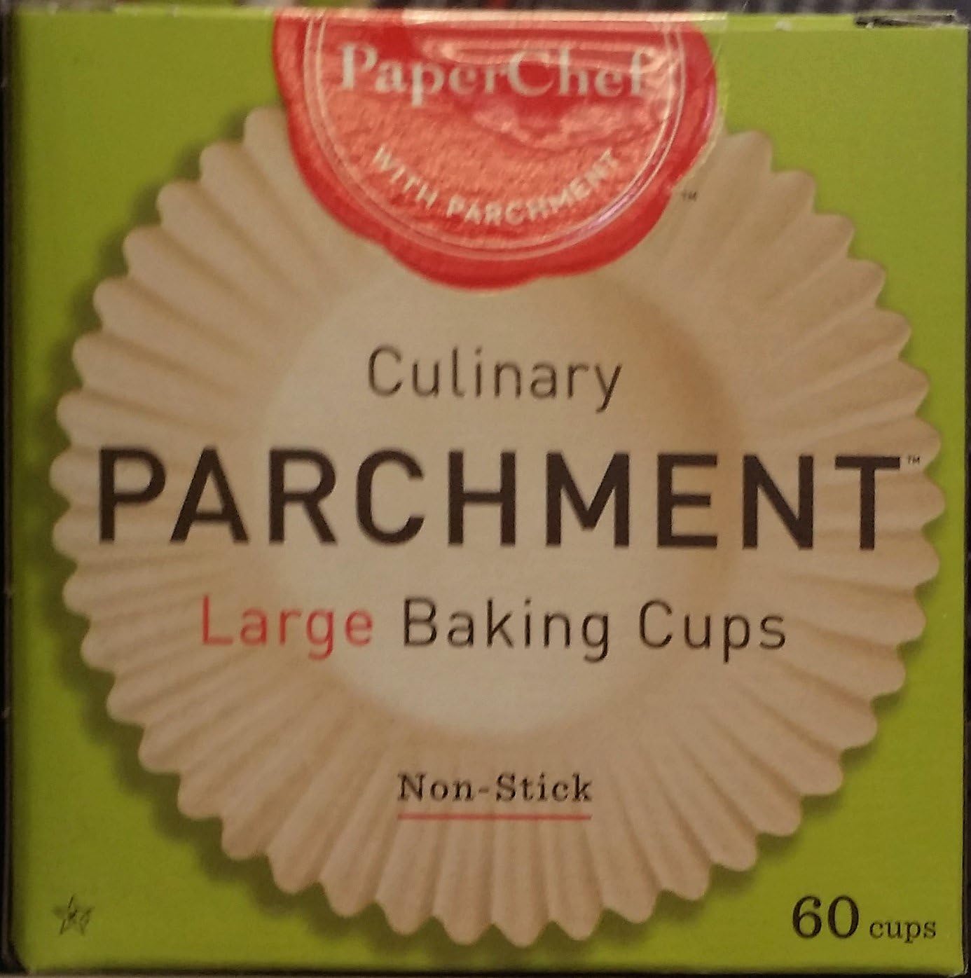 Amazon.com: PaperChef Culinary Parchment Large Baking Cups 60 per box ...