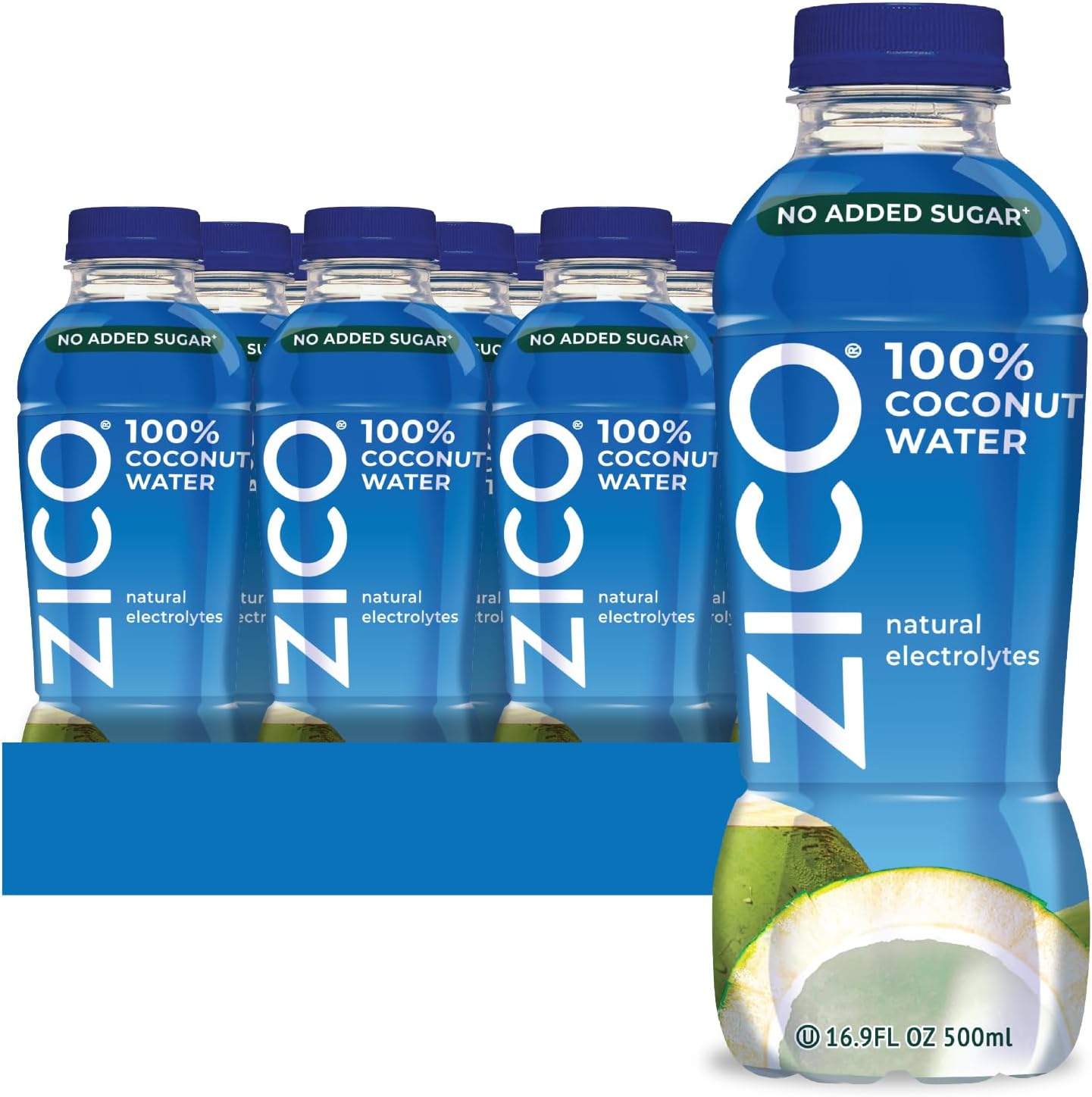 Amazon.com : Zico 100% Coconut Water, NO added Sugar, Refreshingly ...