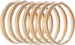 Amazon.com: Framendino, 7 Rolls Bamboo Strips Flat Cane Reed Natural ...